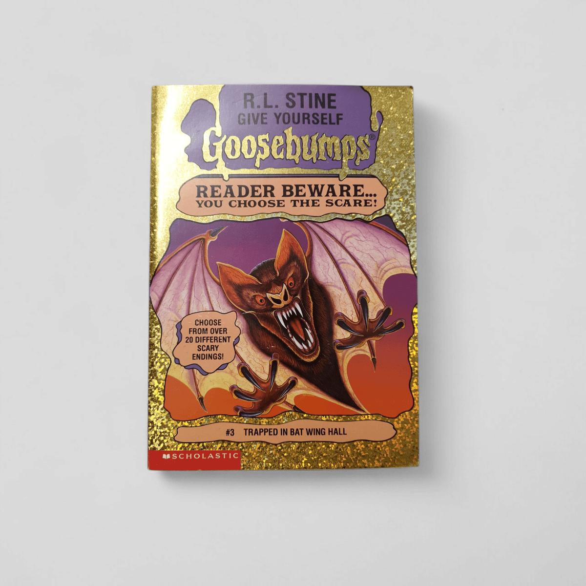 Goosebumps: Trapped in Bat Wing Hall – R.L. Stine – Books Worth Keeping
